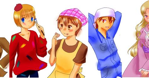 むしろ描いて下さい うちの子たち（教科擬人化） 小桜のイラスト Pixiv