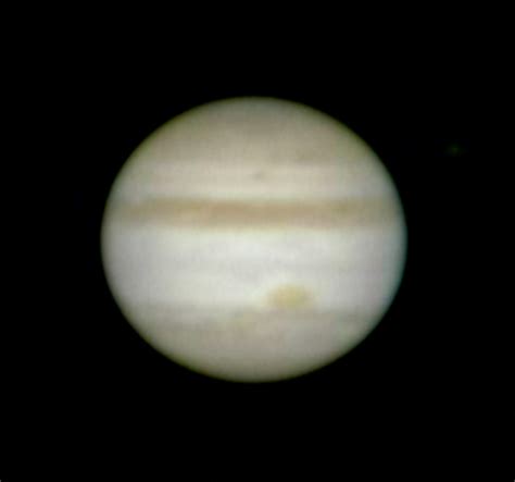 Jupiter Through Telescope Picture Of The Week—jupiters New Spot