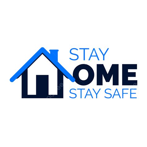 Stay Home Safe Vector Hd Images Stay Home Safe Icon Clipart Logo
