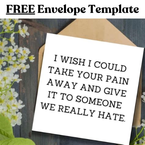 Funny Sympathy Card Etsy