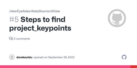 Steps To Find Projectkeypoints · Issue 5 · Jokereyeadas
