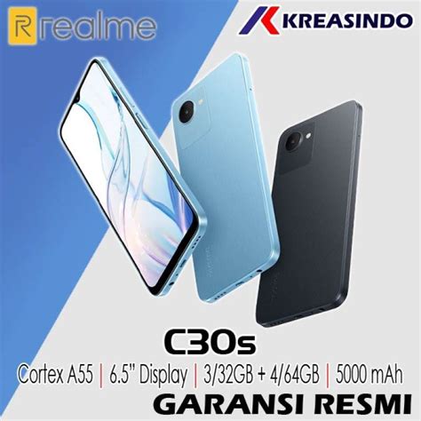 Jual Realme C30 S C30s 3 32 4 64 Ram 3gb 4gb Internal 32gb 64gb