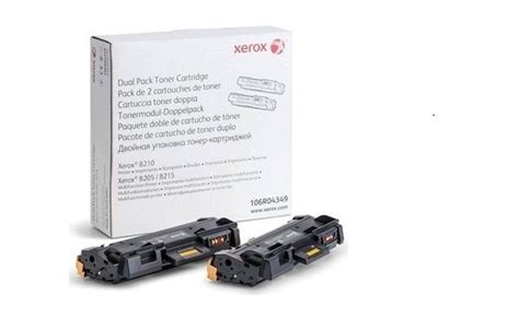 Расходник для печати Xerox Тонер-картридж 106R04349 2-pack черный для ...