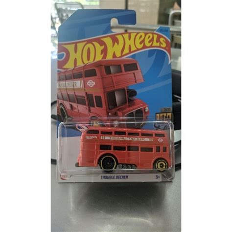 Hot Wheels Trouble Decker Fantasy Hotwheels Shopee Malaysia