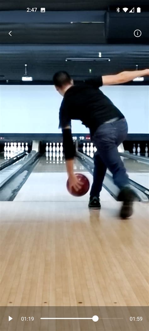 Decreasing Axis Rotation R Bowling