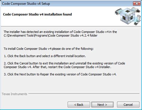 How To Add MSP430 Support To Existing CCV4 Code Composer Studio Forum Code Composer Studio