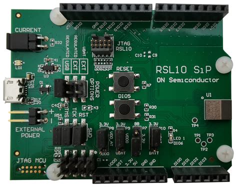 Rsl10 Sip 001gevb Onsemi Development Board Rsl10 Sip System In