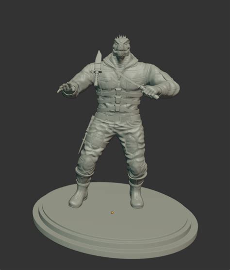 Stl File Kaiman・3d Printing Model To Download・cults