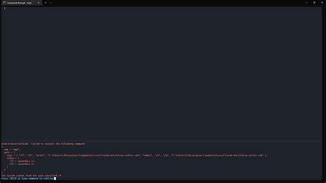 Nvim Treesitter Error Issue 1674 NvChad NvChad GitHub