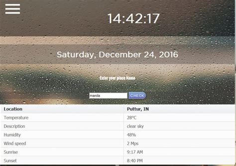 weather checker php source code i want source codes