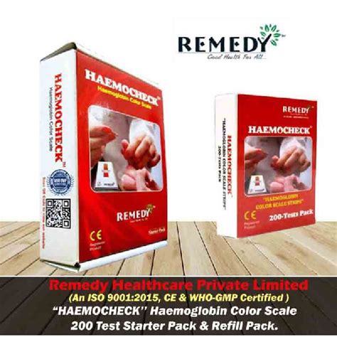Hemoglobin Color Scale At Rs 450 In Delhi Id 1036119 Remedy
