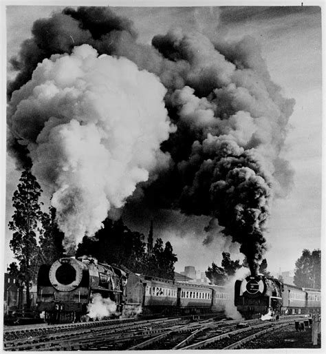 Two Sar Class 16es With Billowing Smoke Atom Site For Drisa