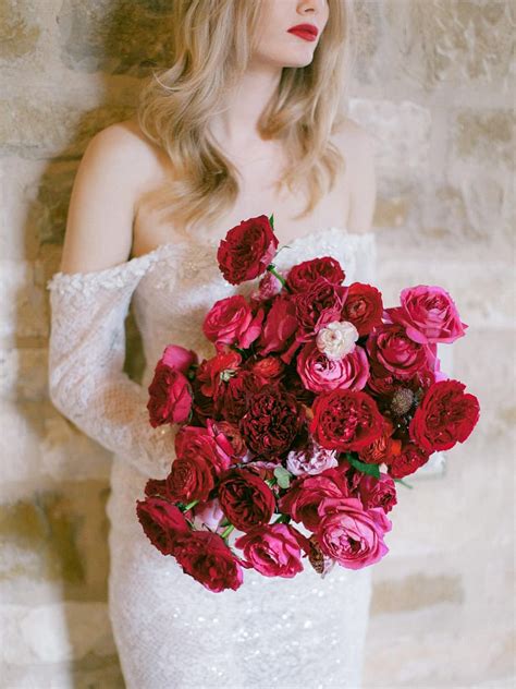 Red And Pink Wedding 60 Photos