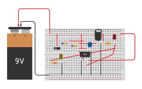Circuit Design Circuito Integrado Tinkercad