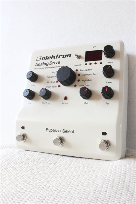 Elektron Analog Drive Multi Circuit Analog Distortion Pedal Topshelf Instruments
