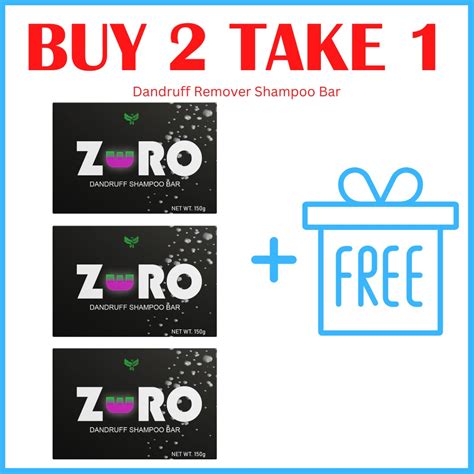 Buy 2 Take 1 Anti Dandruff Shampoo Deep Cleansing Irritation Relief