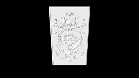 Панно-46 627x1028x35mm - Download Free 3D model by Dikart [826575d ...