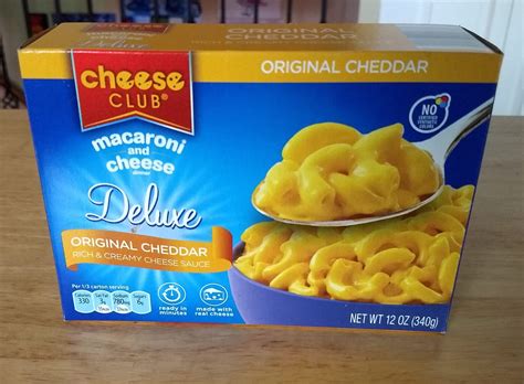 Cheese Club Deluxe Macaroni And Cheese Original Cheddar Sharp