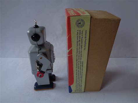 Schylling Sparkling Mike Robot With Box Wind Up Toy Paradise