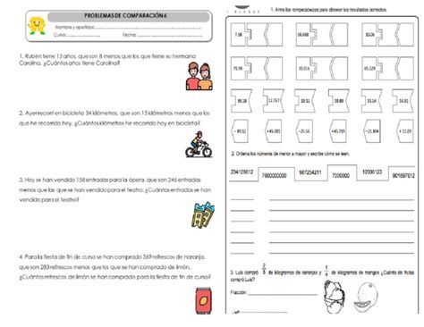 Ejercicios Para 6to Grado Pdf