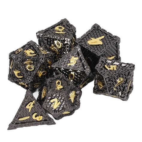 Juego De Mesa Dados Poliédricos 7 Piezas Dados Poliédricos Juego De