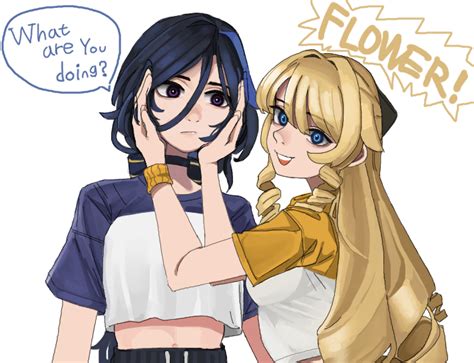 Clorinde And Navia Genshin Impact Drawn By Capkal Danbooru