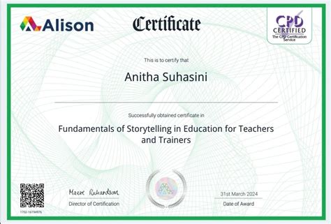 anitha suhasini on linkedin i am happy to share that i have completed