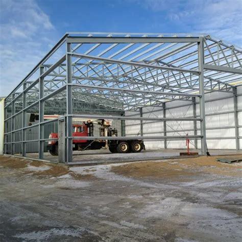 Fully Assembled Steel Columns Steel Structure Building Manufacturer