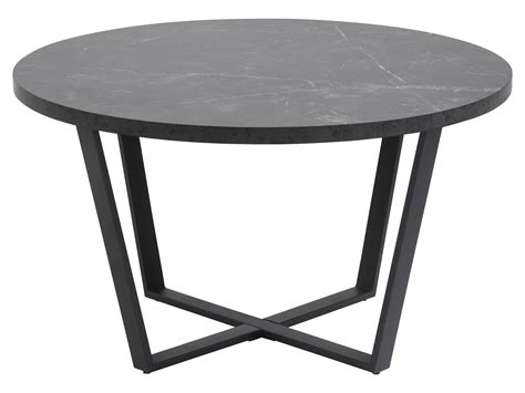 Amst Table Basse Impression Marbre Noir