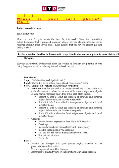 AC S08 Week 08 Task Assignment My Job Interview INGLES
