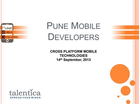 Cross Platform Mobile Technologies Ppt
