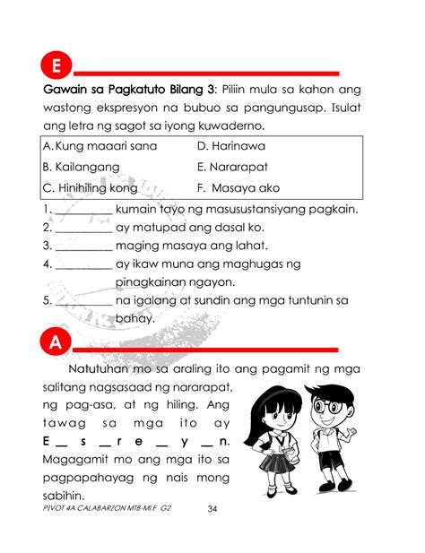 Mtb Mle 2 Module Quarter 3 Grade 2 Modules