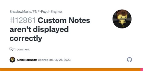 Custom Notes Arent Displayed Correctly · Issue 12861 · Shadowmario