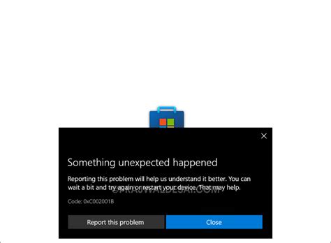 How To Fix Microsoft Store Error Code 0xc002001b Prajwal Desai