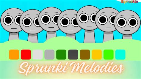 스프런키 멜로디 모드 게임 온라인 플레이 Sprunki Dev