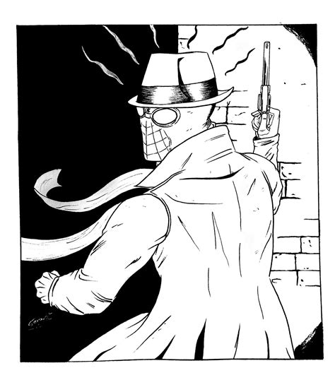 Spider Man Noir Coloring Pages