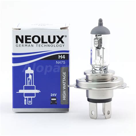 Bóng đèn h4 24v 100/90w Neolux N475TB