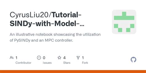 Github Cyrusliu20tutorial Sindy With Model Predictive Control An