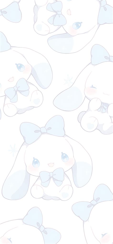 Cinnamoroll Cute Bunny Pattern Wallpaper 🐰💖 Wallpapers Clan