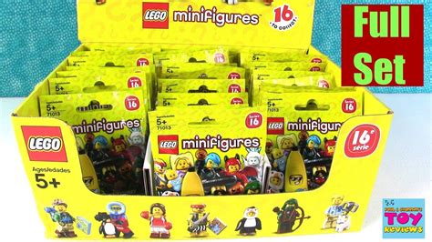 Lego Minifigure Minifig Series 16 Blind Bag Opening Full Set Unboxing