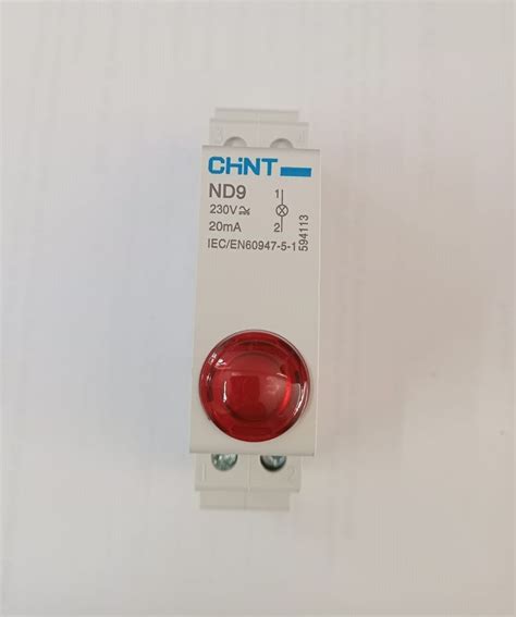 Chint Red Led Indicator 230v Din Securerite