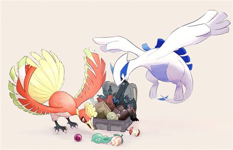 Lugia Ho Oh Zygarde Zygarde Zygarde And 2 More Pokemon Drawn By