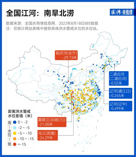 5张图，看长江流域61年来最严重的气象干旱美数课澎湃新闻 The Paper