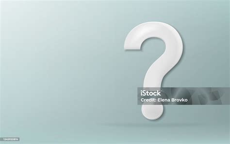 물음표 기호가 격리되었습니다 흰색 배경에서 격리된 벡터 그림입니다 0명에 대한 스톡 벡터 아트 및 기타 이미지 0명 3차원 형태 가리기 Istock