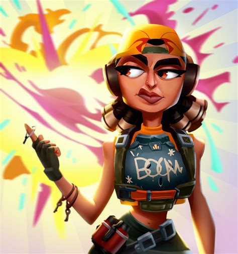 Raze Fanart R Valorant