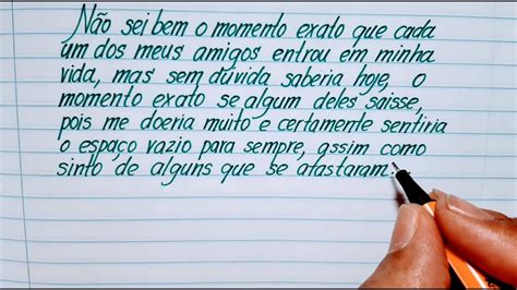Texto Para Escrever No Caderno De Português BRAINCP