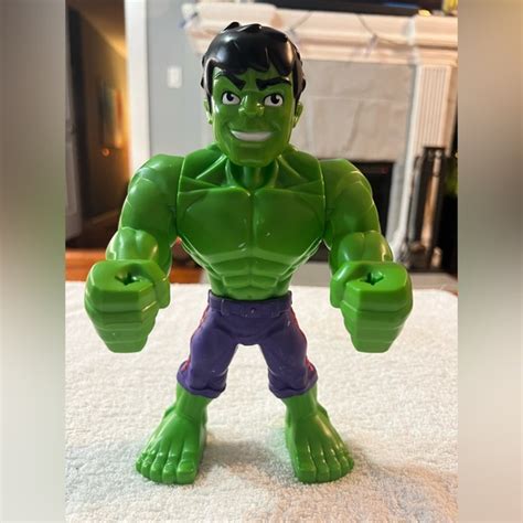 Toys Hasbro Playskool Incredible Hulk 1 Figure Marvel Super Hero