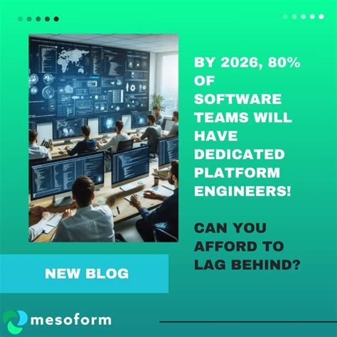 Mesoform On Linkedin Mesoform Platformengineering Devops Sre