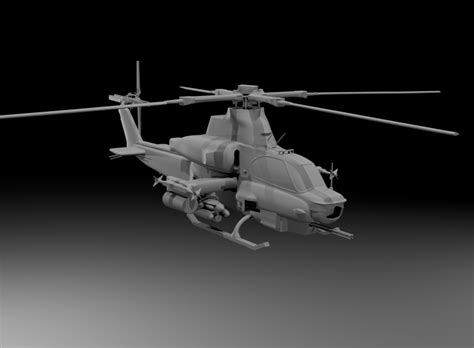 🚁 T129 Atak Attack Helicopter Stl Turkish Military Helicopter