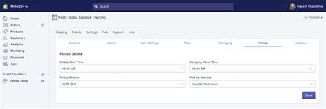 fedex tracking and schedule fedex pickups in woocommerce